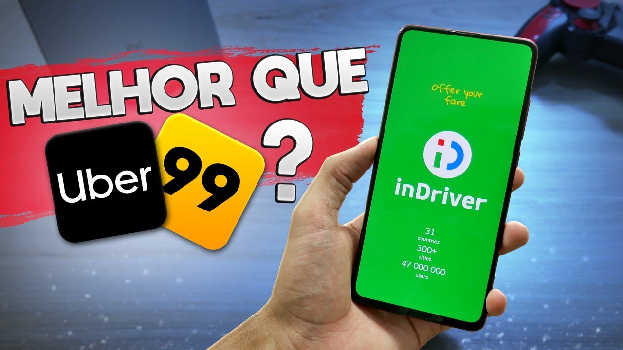 MELHOR QUE UBER E 99? Testei o App InDriver! - YouTube