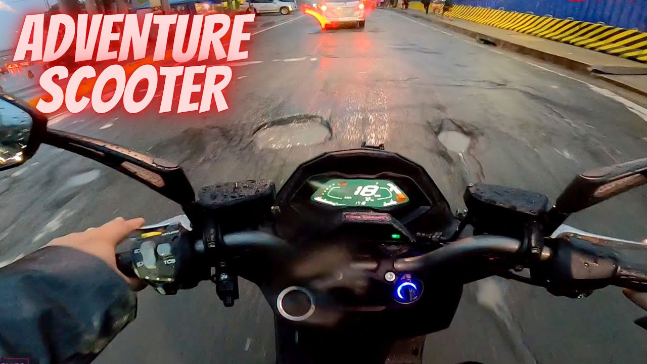 DAILY UPLOAD #22: THE NEW ADVENTURE SCOOTER - YouTube
