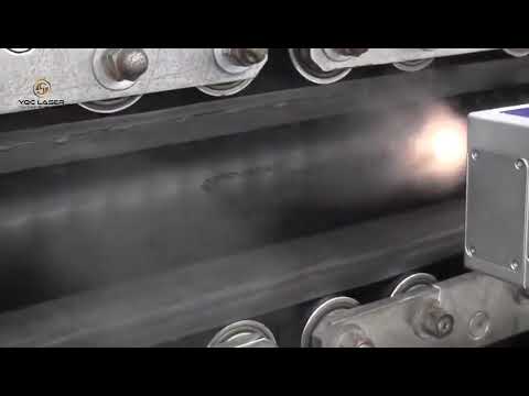 Corrugated PE Pipeline Pipe Coding Machine Application YF30F Pipe Laser ...