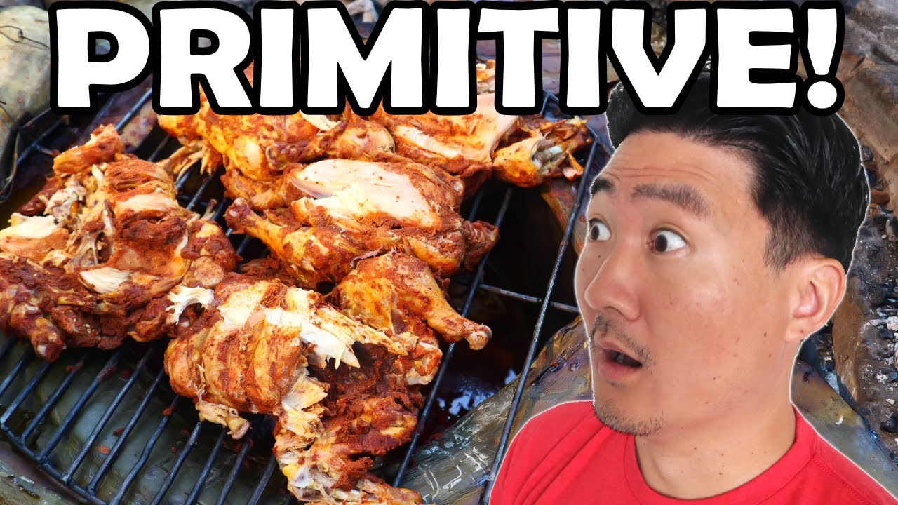 ANCIENT MEXICAN BBQ! Backyard Fire Pit Barbacoa in Mexico! - YouTube