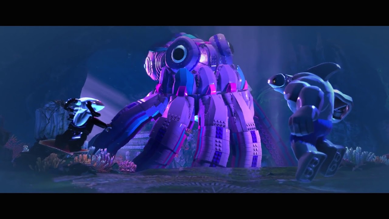 LEGO DC Super Villains - Sea King Boss Fight - YouTube