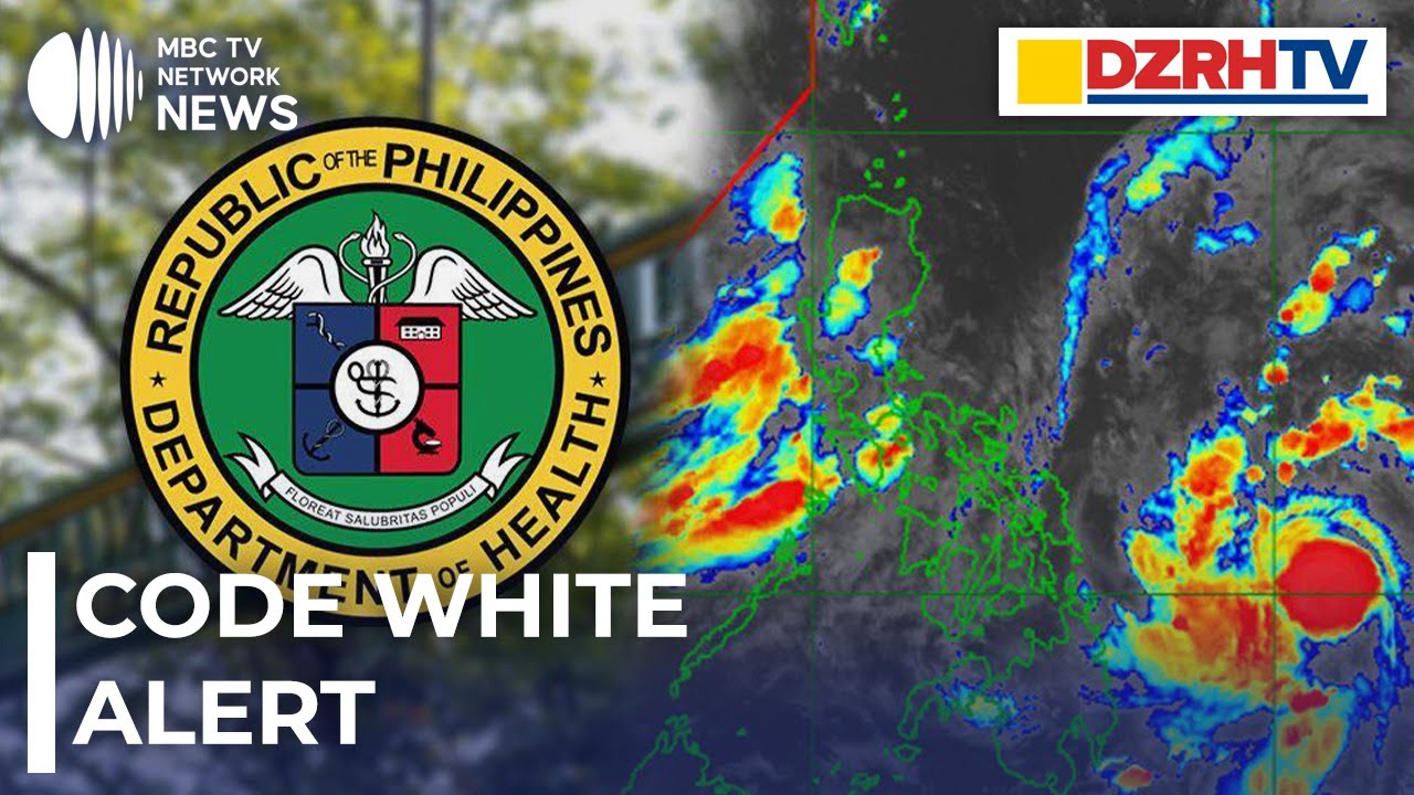 DOH, naka-Code White Alert na bilang paghahanda sa bagyong #OpongPH ...