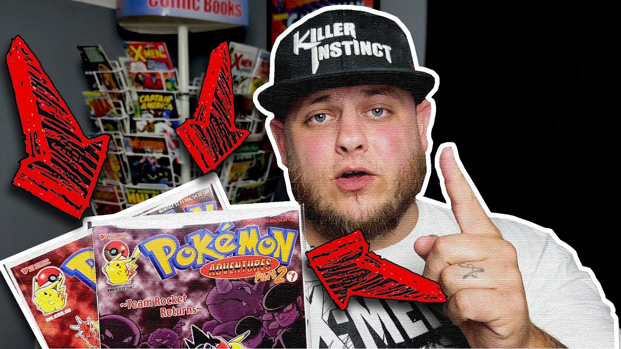 Pokemon Adventures! Nostalgia Packed Comic Book! - YouTube