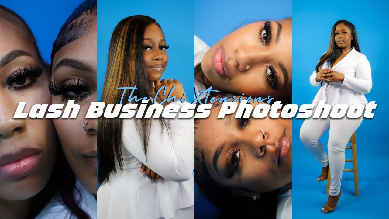 Lash Business Photoshoot Vlog || spend the day preparing w me for shoot ...