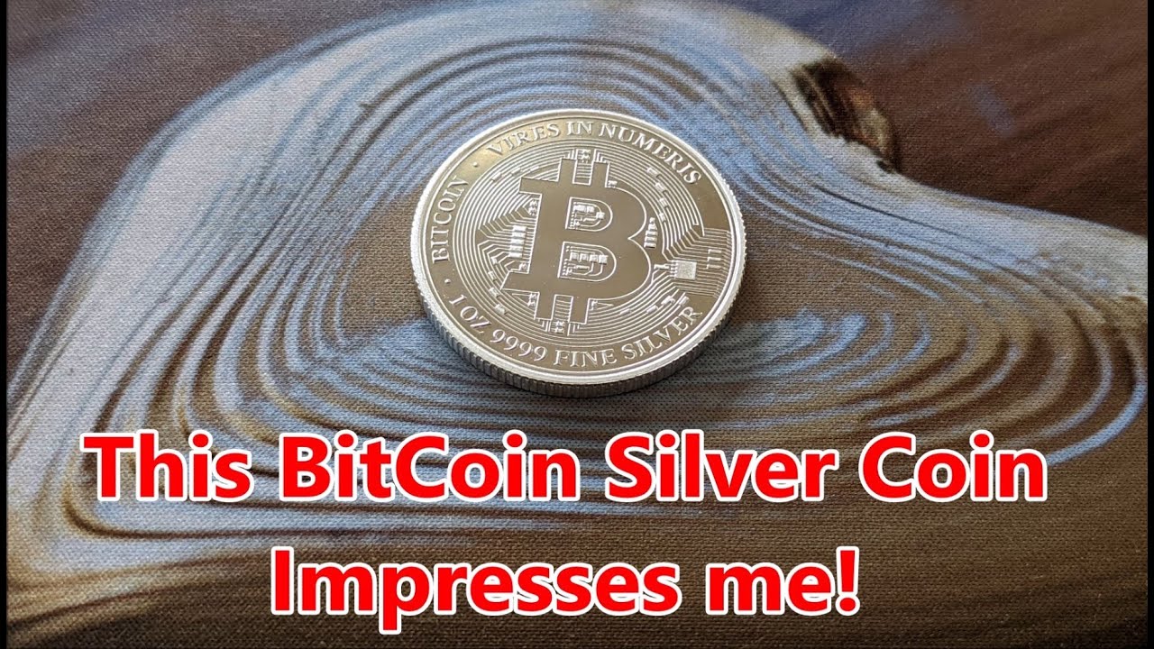 The BitCoin Silver Coin By The European Mint #bitcoin - YouTube