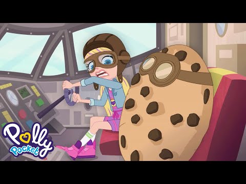 Polly Pocket: MAYDAY, MAYDAY! Captain Cookie Crumbled Under Pressure! | Full Episodes