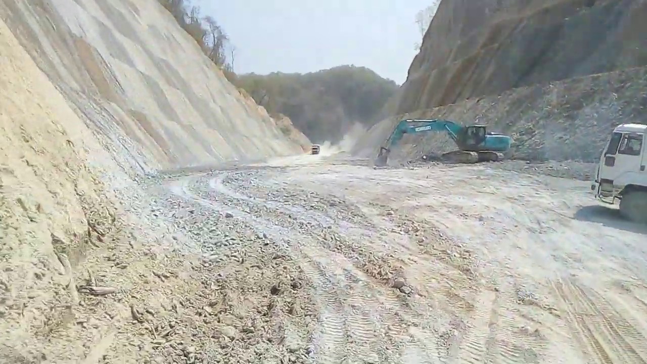 Fast track road with dharan chatara road - YouTube