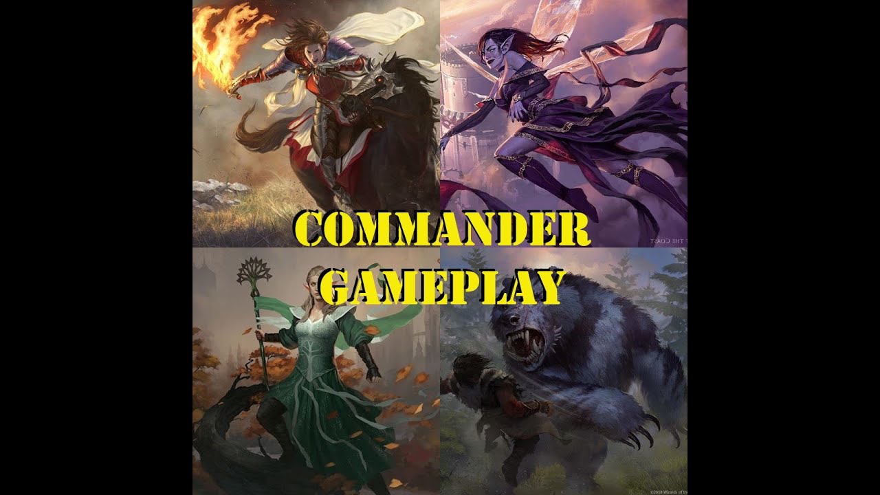 EDH Commander Gameplay - Syr Gwyn - Alela - Goreclaw - Emara - YouTube