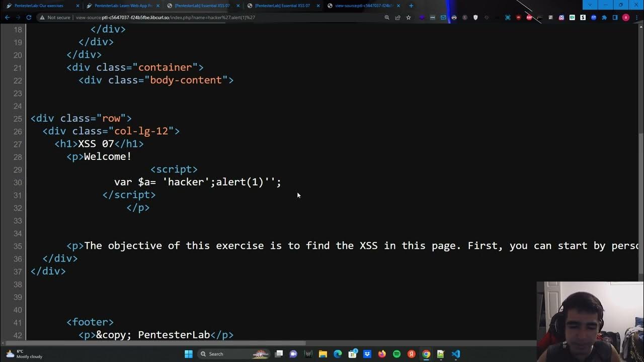 Solution Pentesterlab Xss 07 Youtube