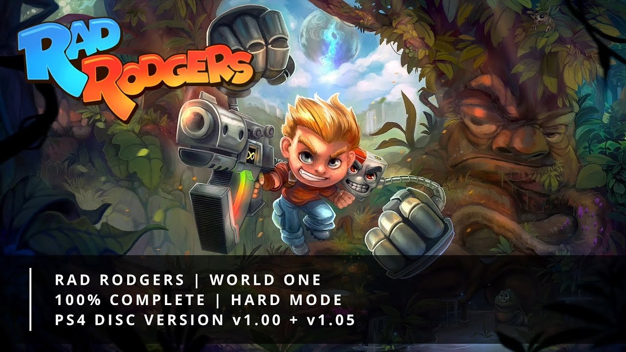 Rad Rodgers: World One | 100% Complete | Hard Mode - YouTube
