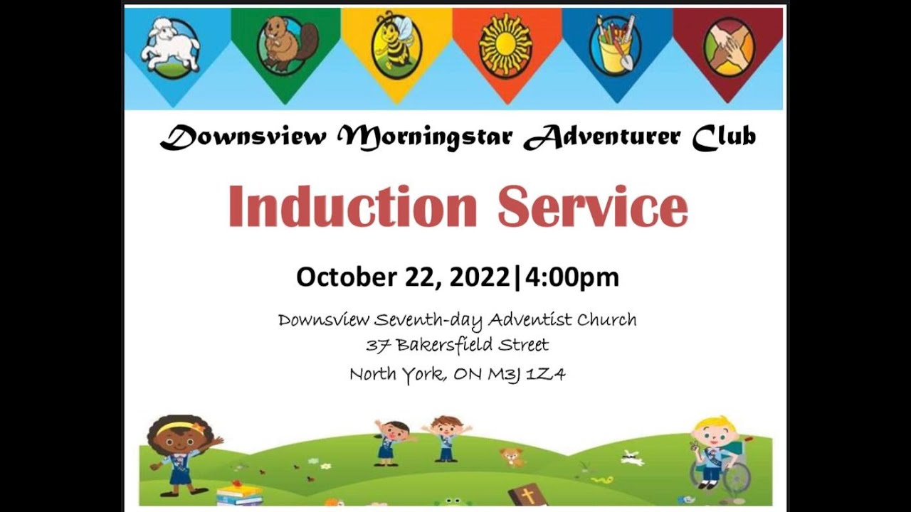 Downsview SDA - Adventurer Induction Service - YouTube