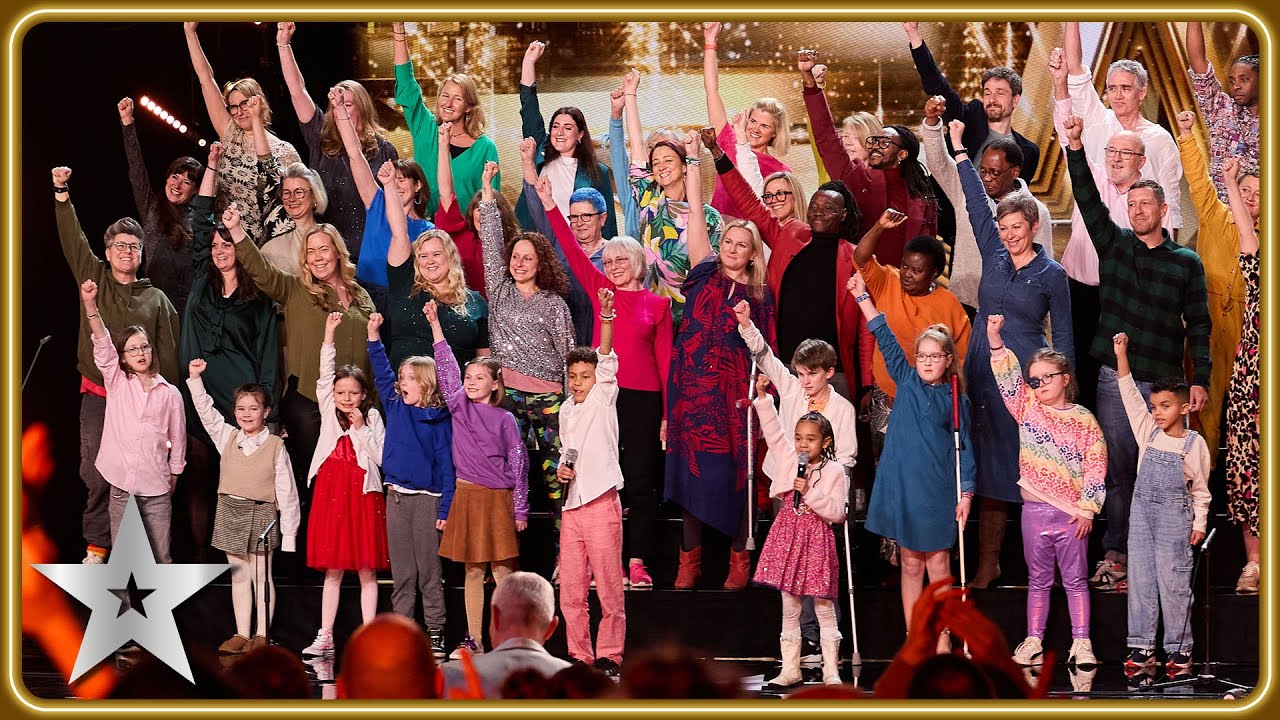 Remarkable choir Ravi's Dream Team get GOLDEN BUZZER | Unforgettable ...