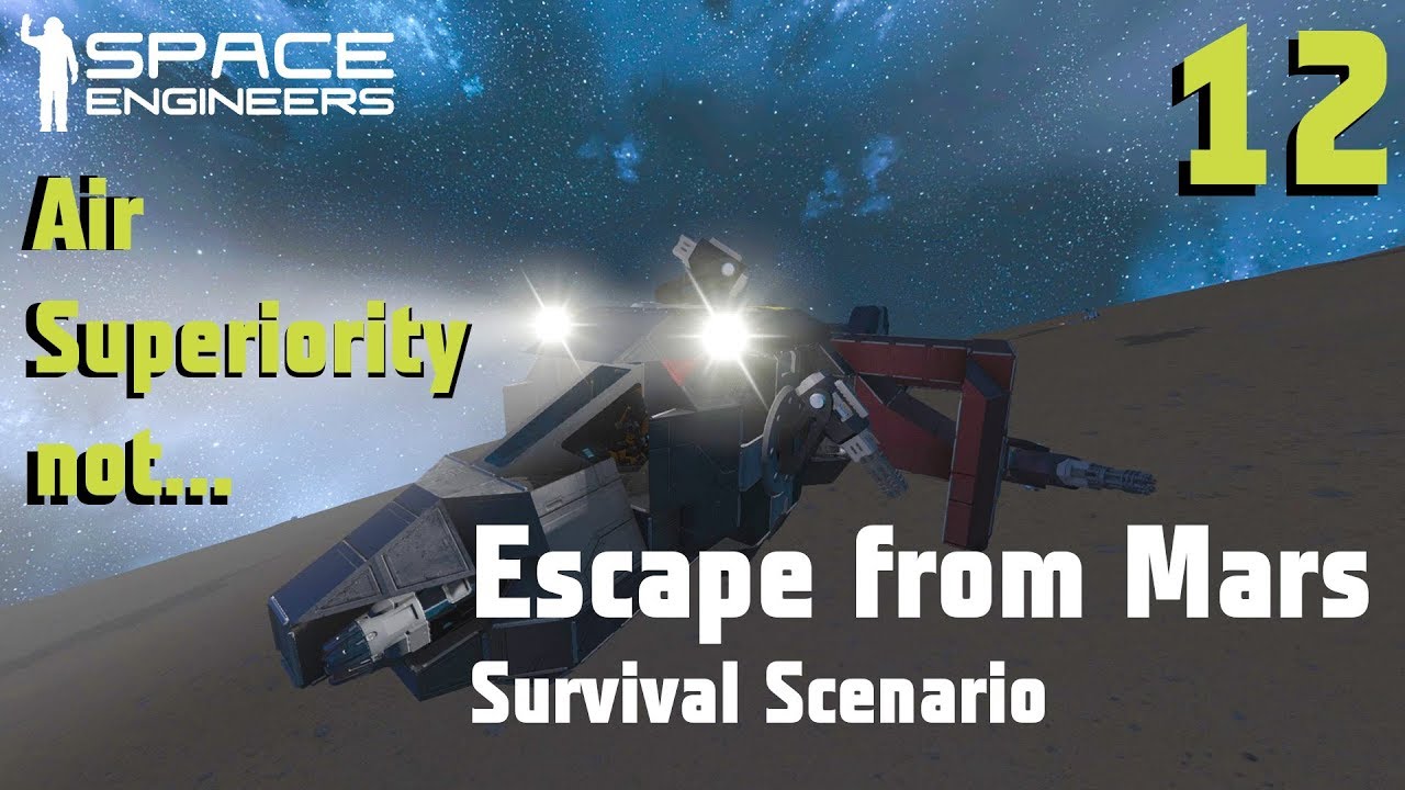 Space Engineers | Escape from mars - Ep. 12 - YouTube