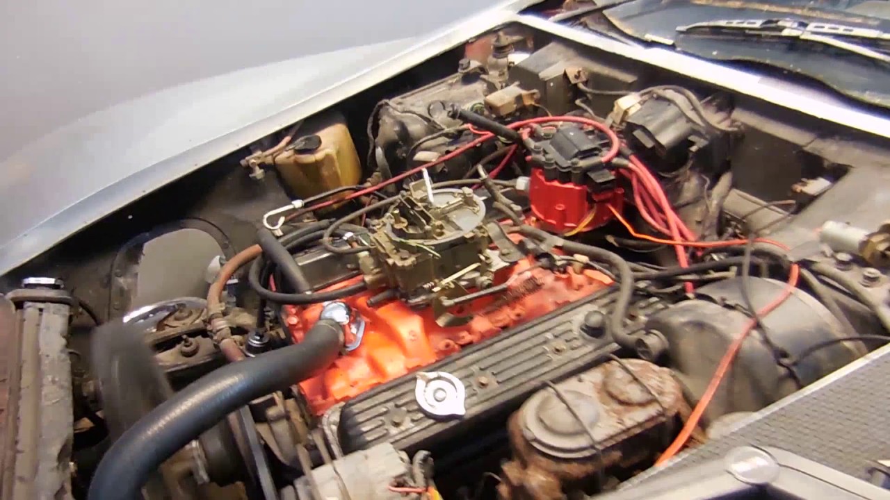1974 Corvette 350 Engine