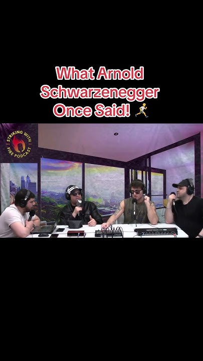 What Arnold Schwarzenegger Once Said 🏃 ️ Youtube