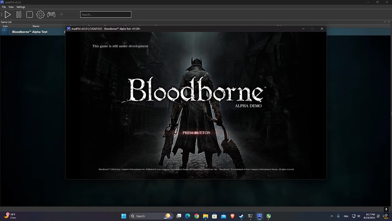 Testing Bloodborne On PC (shadps4 Emulator) RTX 2060 Super - Ryzen 3 ...
