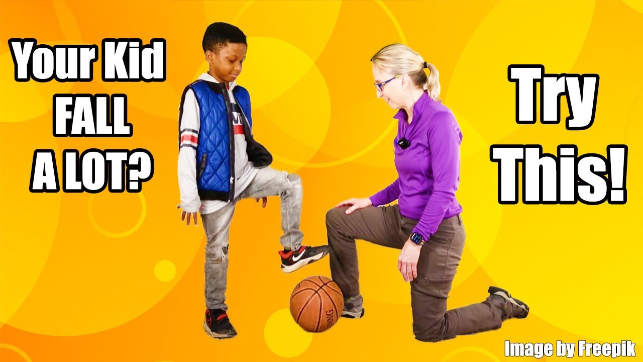 #4 Balancing One Foot on a Ball: Pediatric Physical Therapy with ...