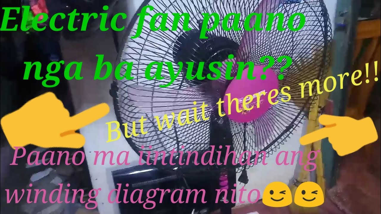 How to repair defective electric fan,electric fan winding explained ...