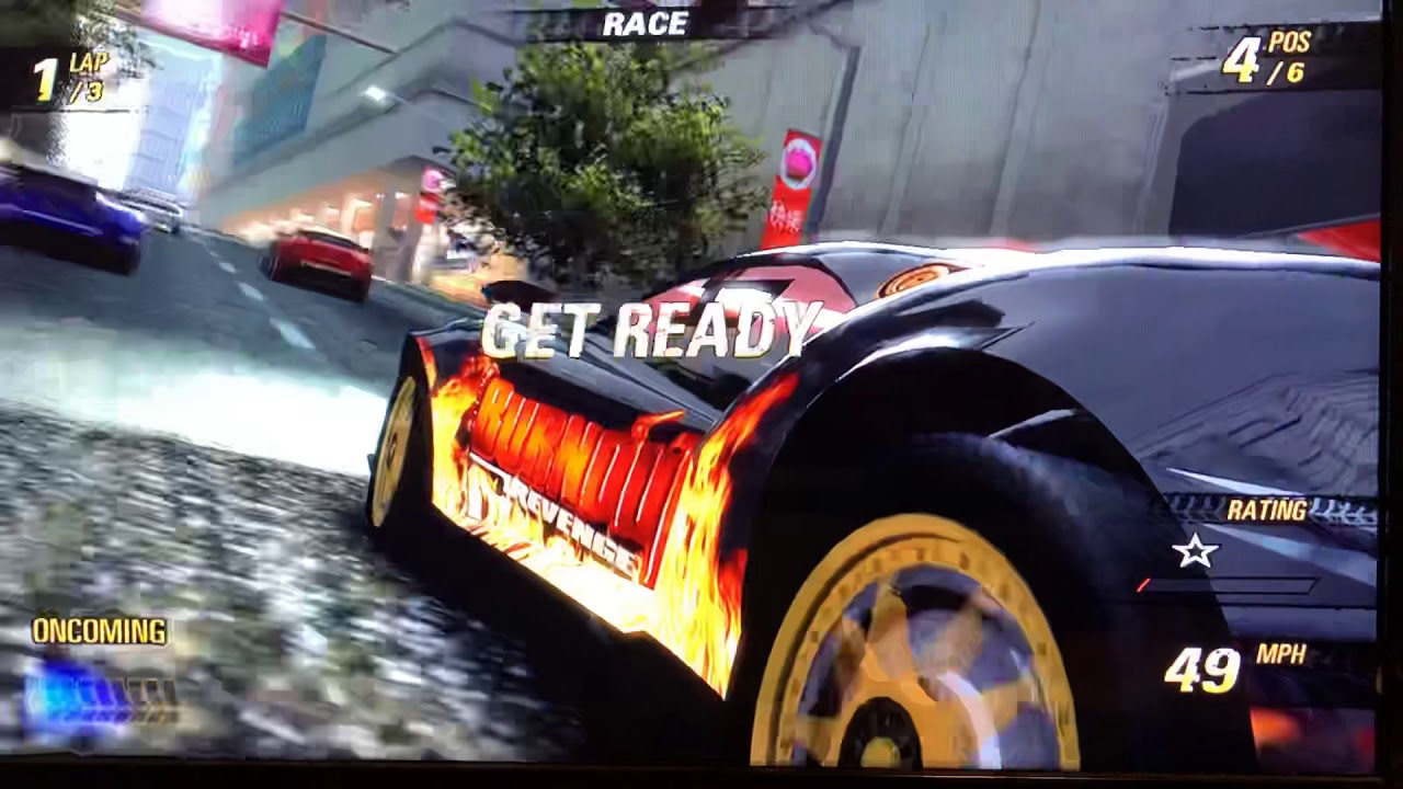 Burnout Revenge - Central Route Short R w/ Revenge Racer - YouTube