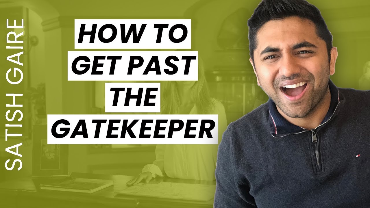 How To Get Past The Gatekeeper? (Cold Calling) - YouTube