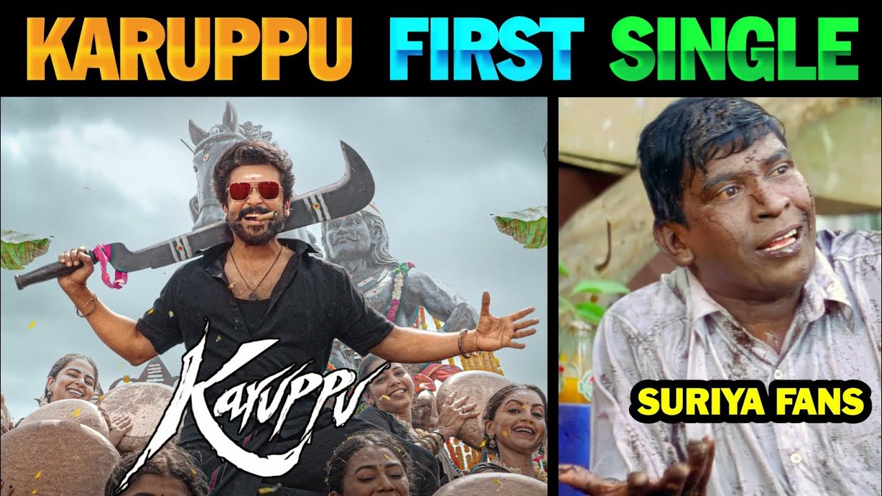 Karuppu - God Mode Song Troll | Karuppu First Single | Karuppu Song ...