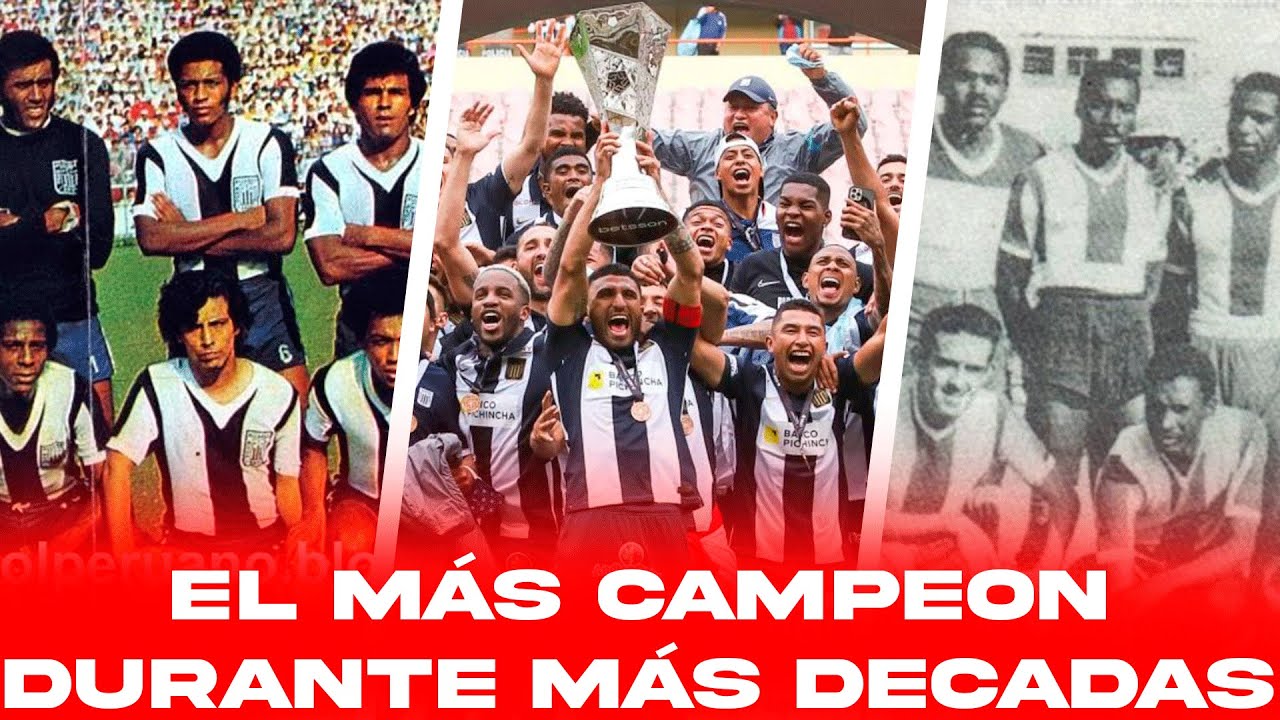 ALIANZA FUE EL MÁS CAMPEON POR MÁS DECADAS QUE LA U - YouTube