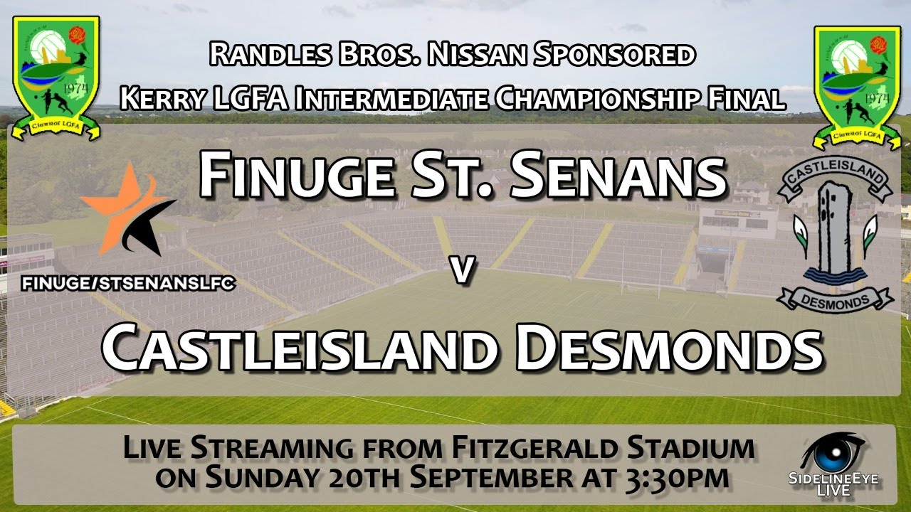 Finuge St. Senans v Castleisland Desmonds - YouTube