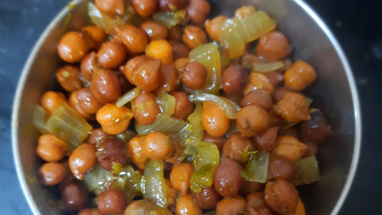 karnataka cuisine special kadale kalu usuli - YouTube