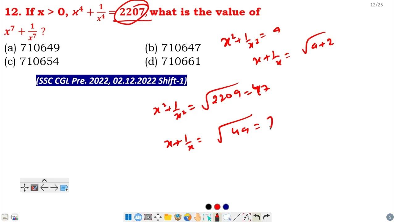 if-x-0-x-4-1-x-4-2207-what-is-the-value-of-x-7-1-x-7-youtube
