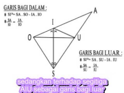 Garis Bagi Segitiga - YouTube