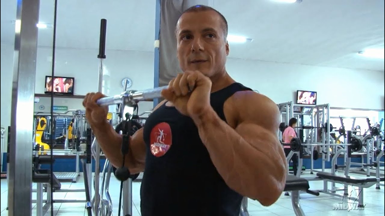 Rosca Biceps Com Aderencia Reversa Força