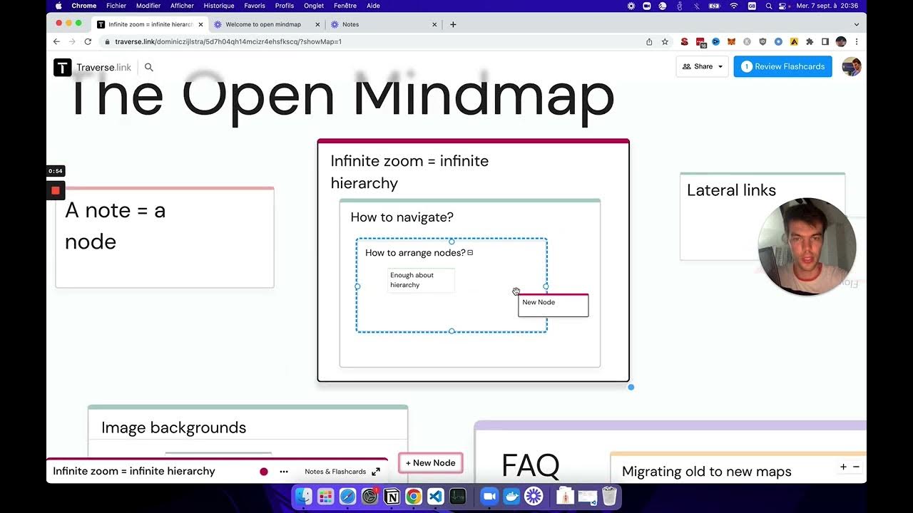 Inifinite hierarchy, infinite zoom, infinite canvas - YouTube