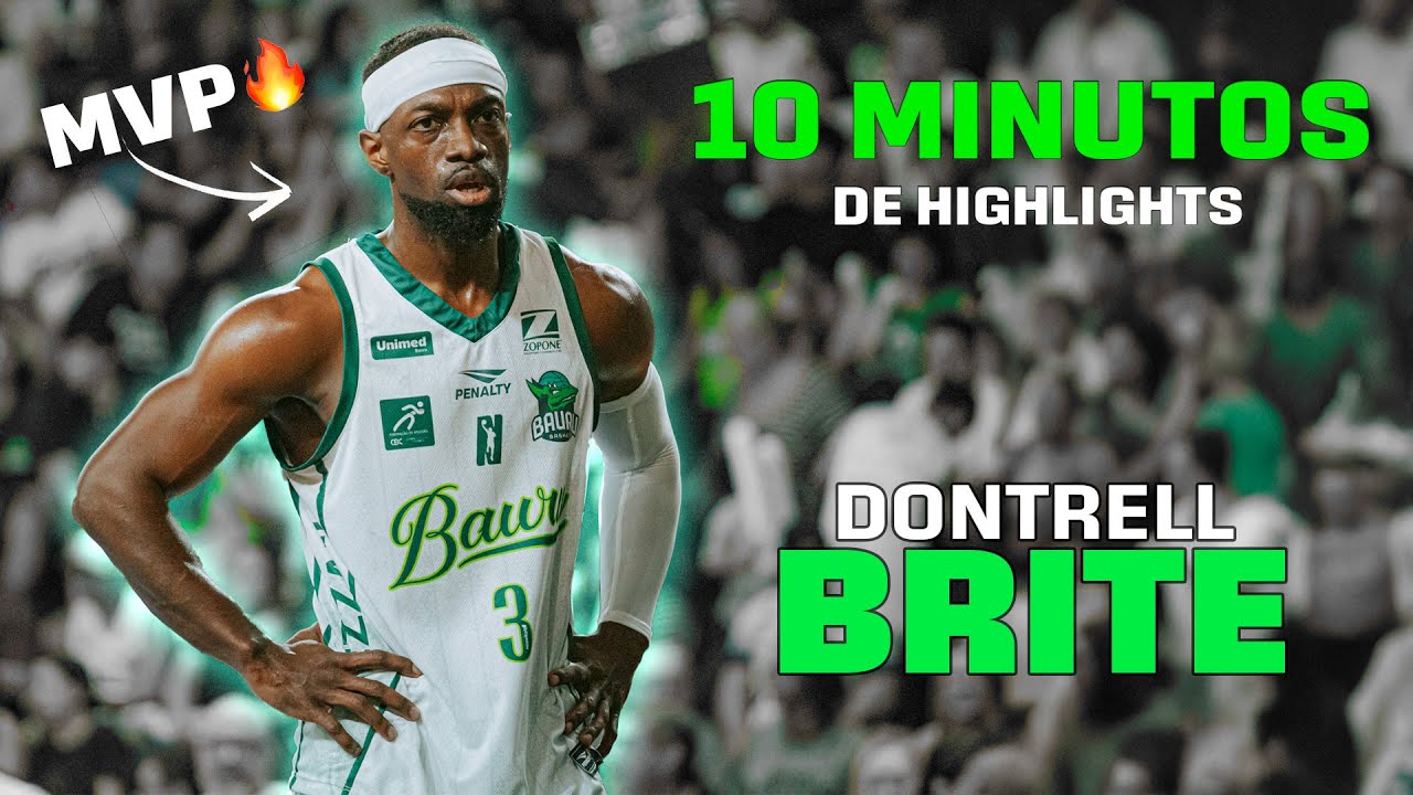 Por que Dontrell Brite foi o MVP do NBB? Highlights INSANOS da temporada! - YouTube