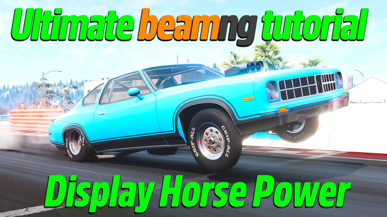 🚀 How to Measure Horsepower & Torque in BeamNG.drive - YouTube