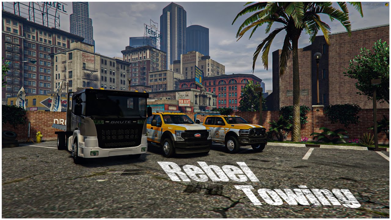 GTA 5 - Rebel Towing - Pixel RP - YouTube