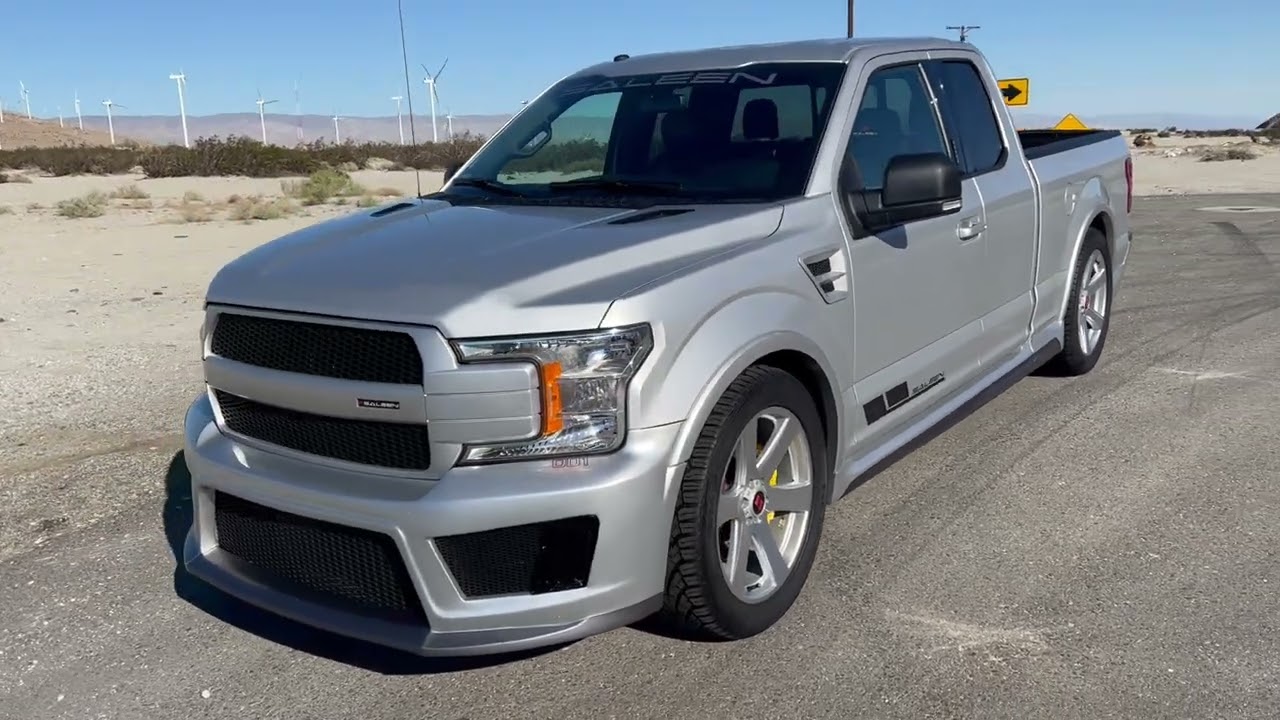 Saleen Supercharged Prototype 2018 F150 Sport Truck For Sale P001: Walk ...