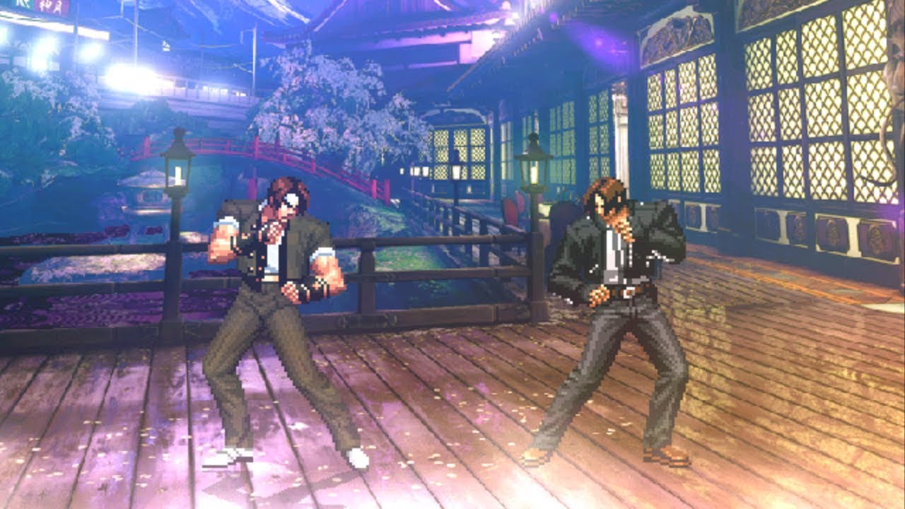 Mugen - Kyo Amnesia vs Kyo Kusanagi SP - 京健忘症 vs 草薙京 - YouTube