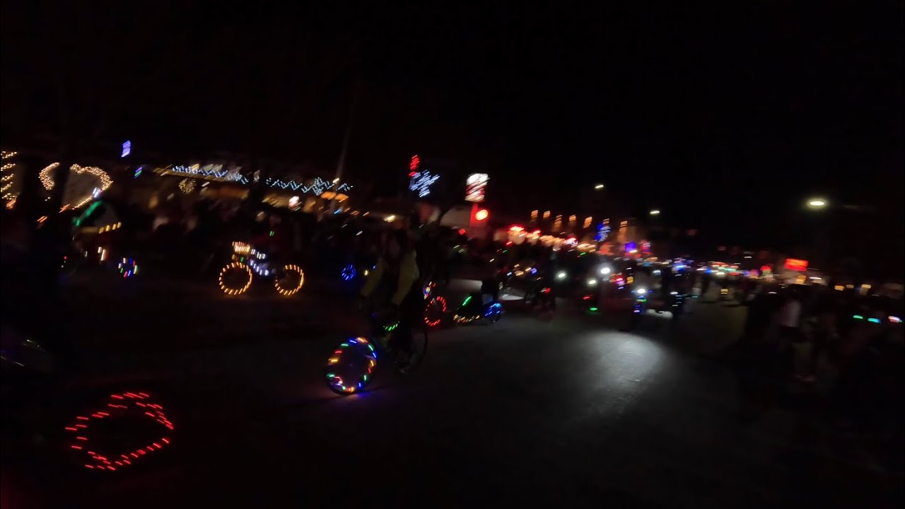 Moab Electric Light Parade - YouTube