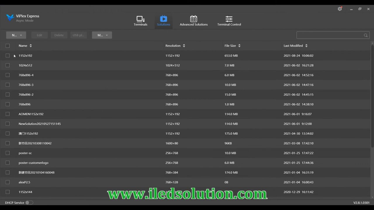 How to edit ViPlex Express program and export program to USB stick ...
