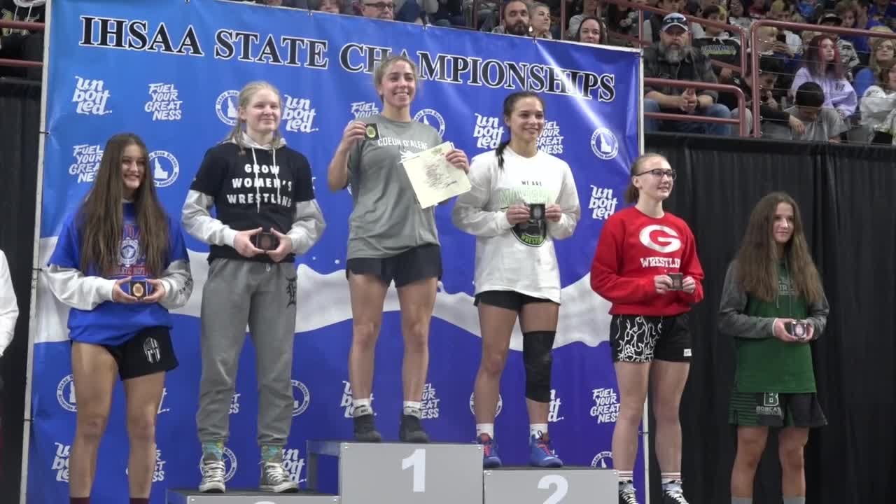 State champions earn their crowns at the Idaho all-class wrestling ...