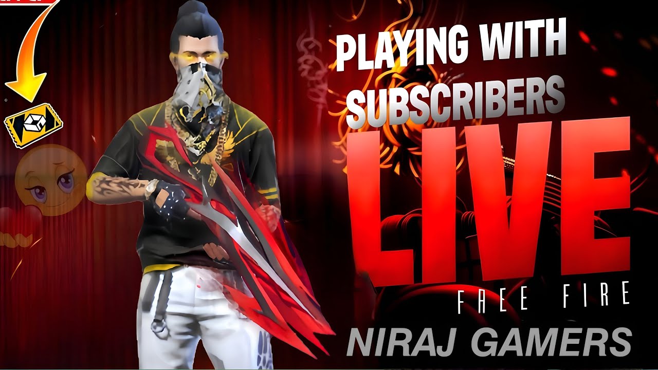 Live Play With Subscribers ||FF LIVEGIVEWAY ||FF GAMEPLAY IN LIVE - YouTube