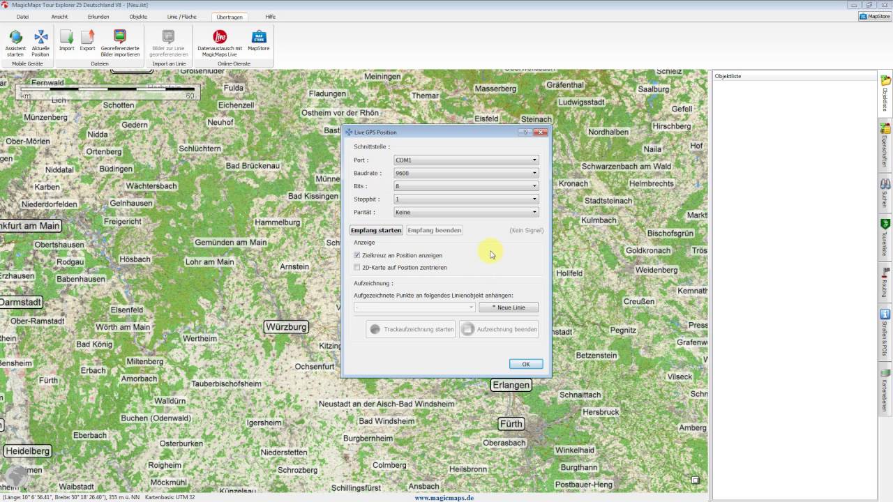 MagicMaps Tour Explorer V8 Lektion 7: Übertragen - YouTube