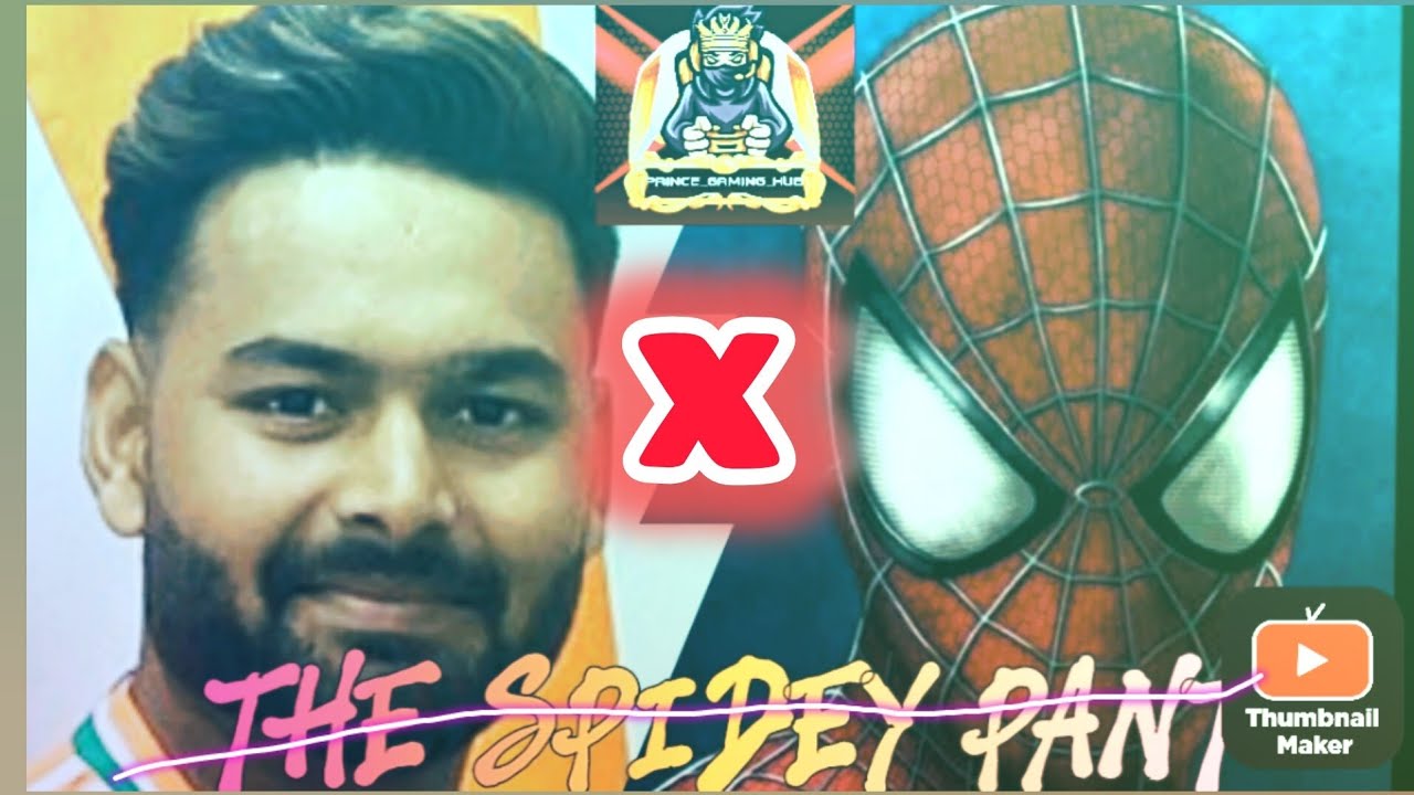 ~THE SPIDEY PANT~||RISHAB PANT|| THE GREAT KEEPER|| @PrinceSatyashib18 ...
