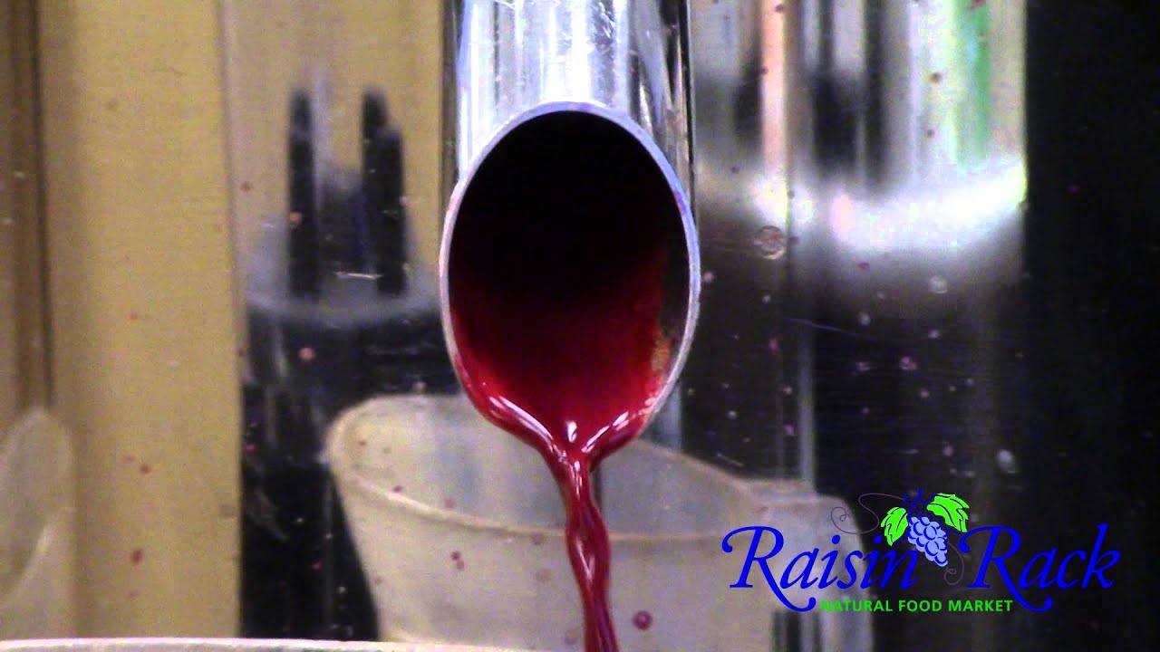 Raisin Rack Cafe Fresh Organic Juice - YouTube