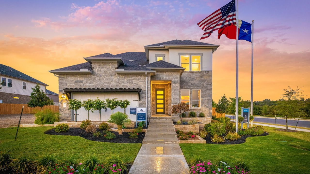 EXPLORE THIS BEAUTIFUL MODEL HOME JUST OUTSIDE AUSTIN TEXAS WITH ...