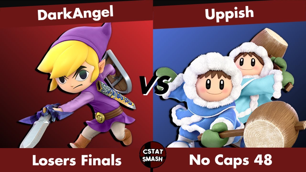 NO CAPS #48 Losers Finals- DarkAngel (Toon Link) vs Uppish (Ice ...
