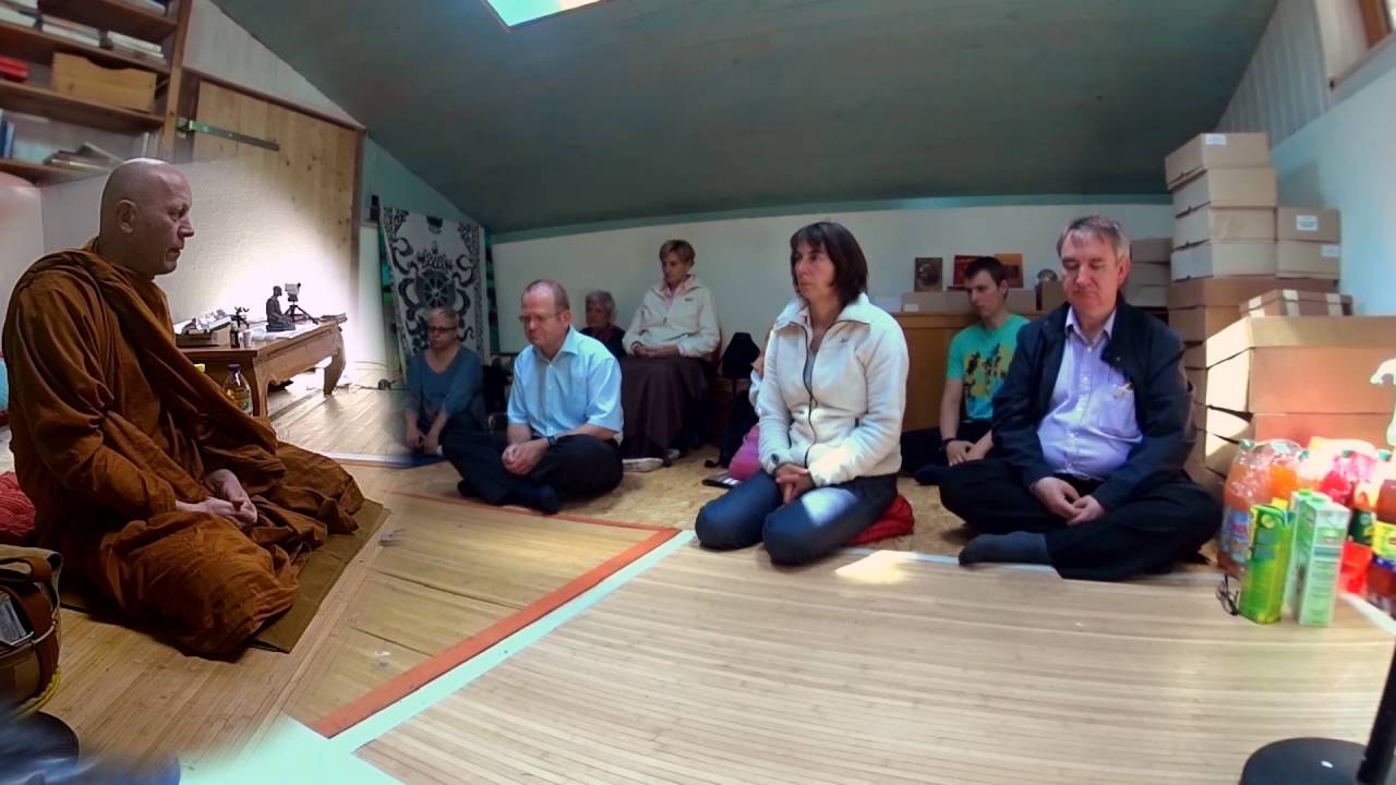 "About death" & meditation (HD) - Dhamma Talk by Ajahn Martin - YouTube