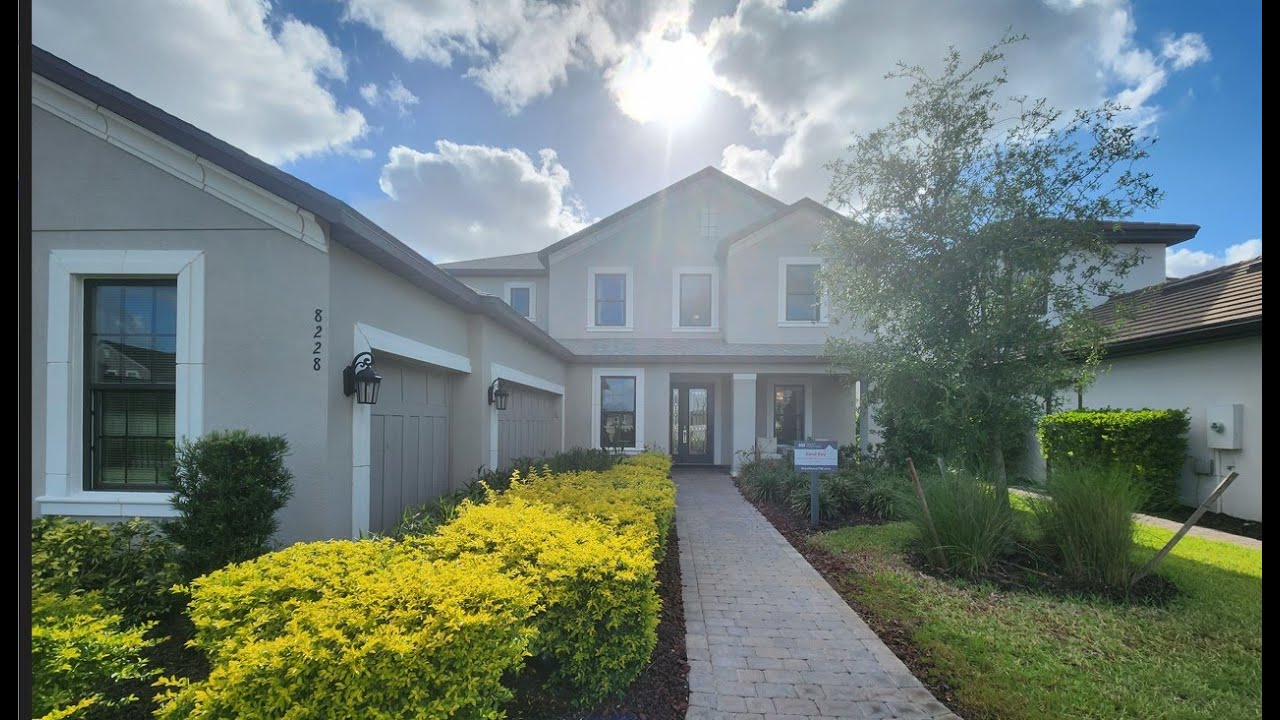 Sensational Sand Key Model Home by Taylor Morrison! - YouTube