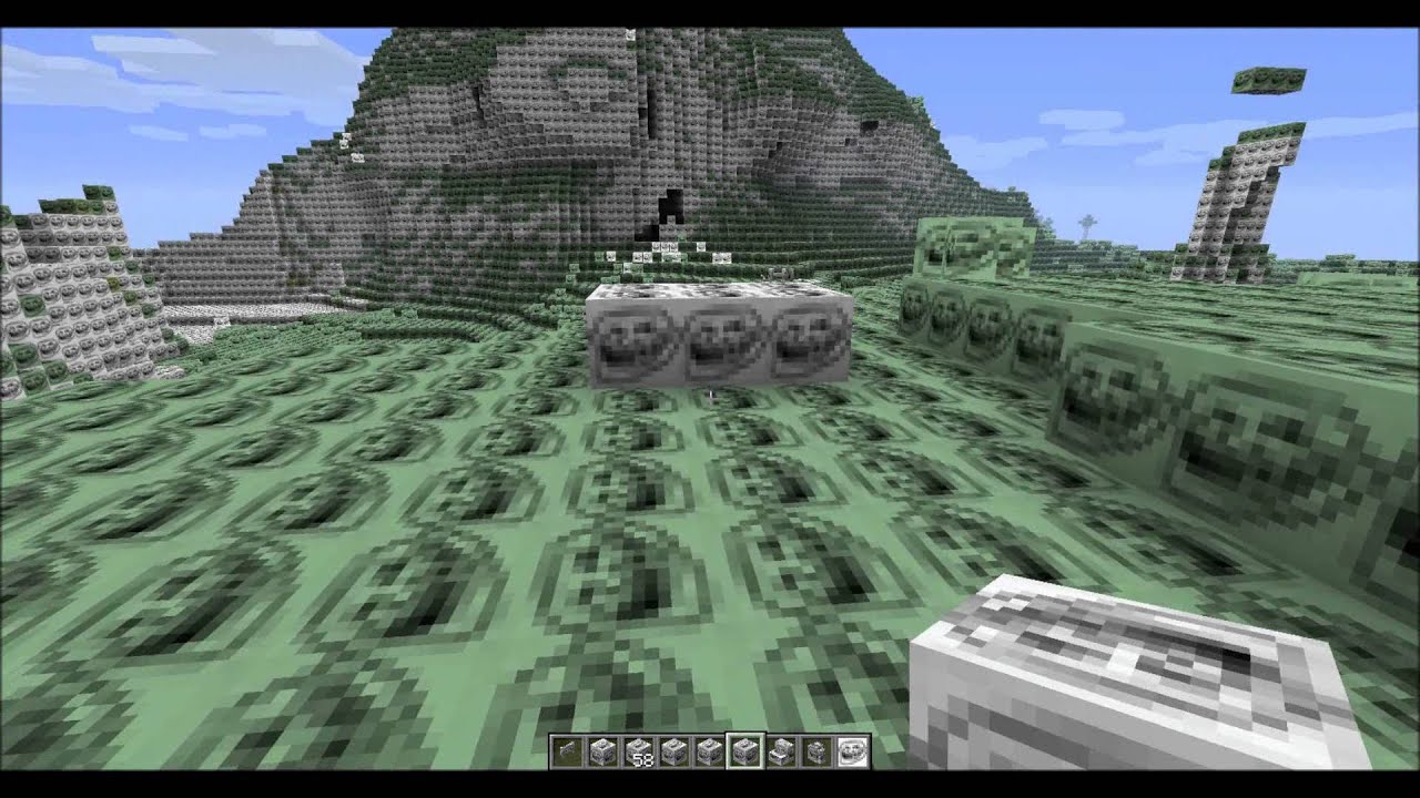 Minecraft - Trollface texture pack - YouTube