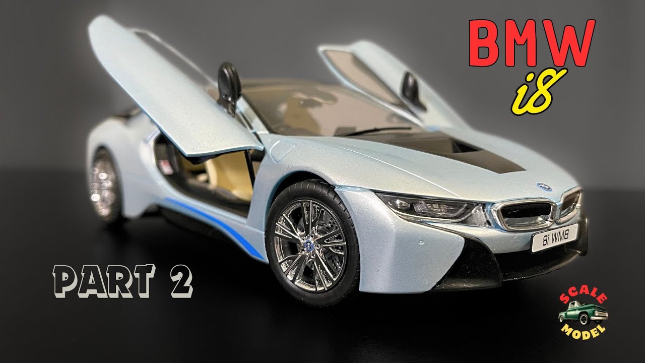 Model kit | revell 1/24 | BMW i8 | full build | part 2 - YouTube